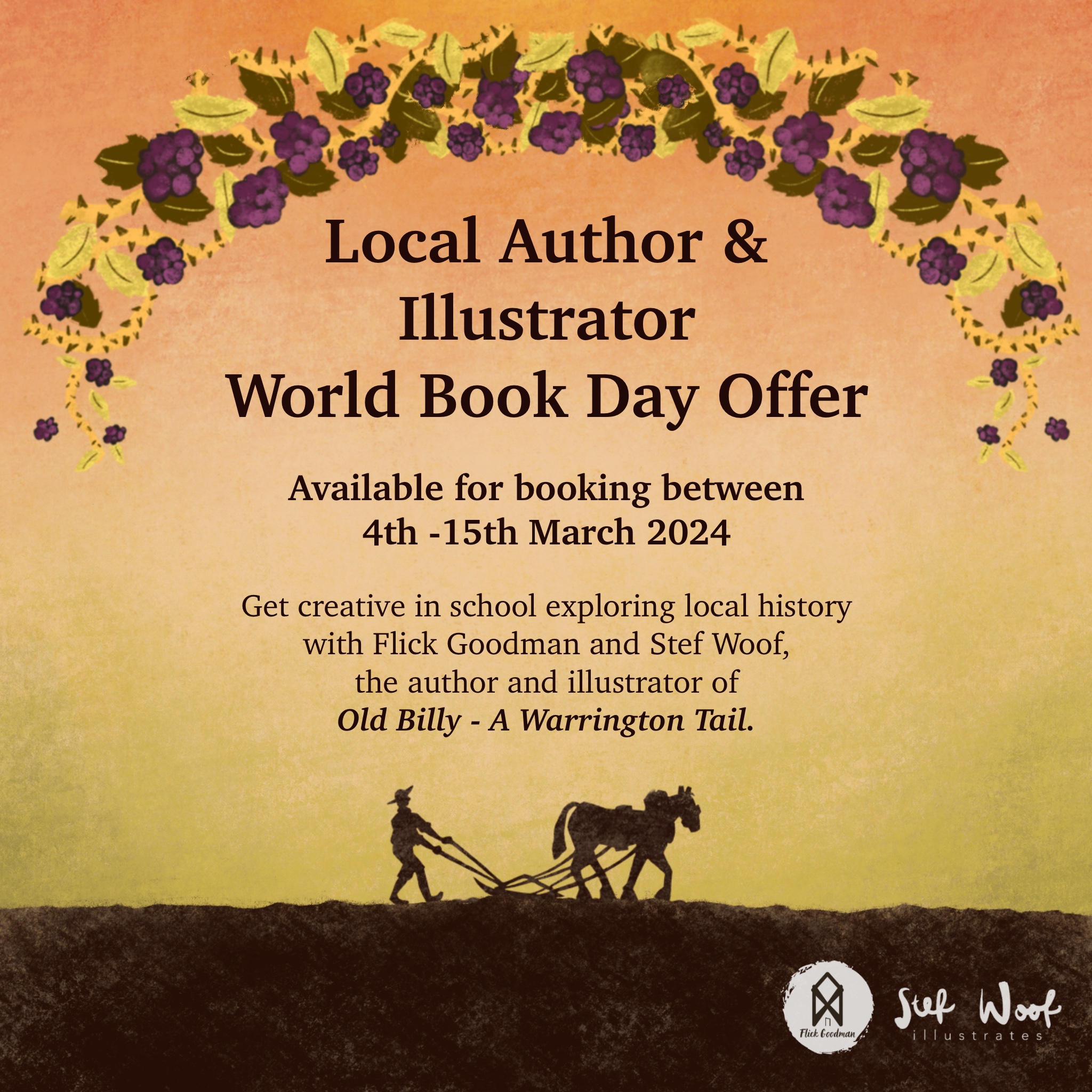 Local Author & Illustrator World Book Day Offer – Story Stitchers